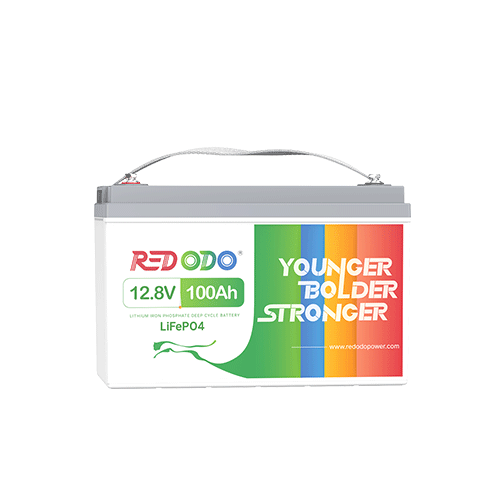 Redodo 12V 100Ah Lithium Battery with Bluetooth (Group 24)